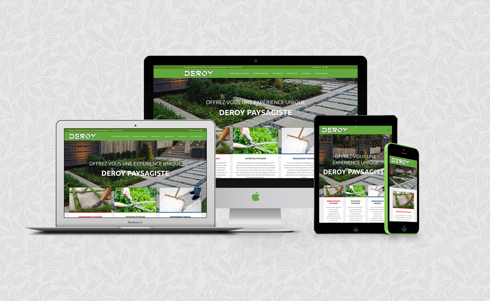 Accueil - Deroy Paysagiste